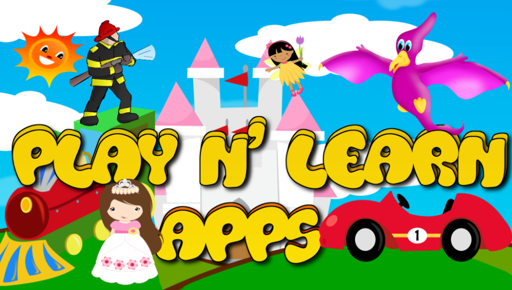 Let your child have fun learning through play with a Play N Learn App...